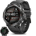 Bluetooth Rugged Wireless Sport Phone, Military Smart Watch for Men ...