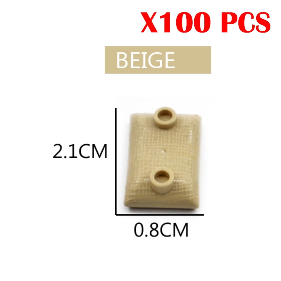 Military Special Forces Sandbag Weapon Box Gun WW2 DIY Building Blocks ...