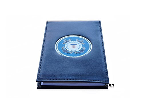 Military Spiral Notebook Cover with Medallion, Official US COAST GUARD ...