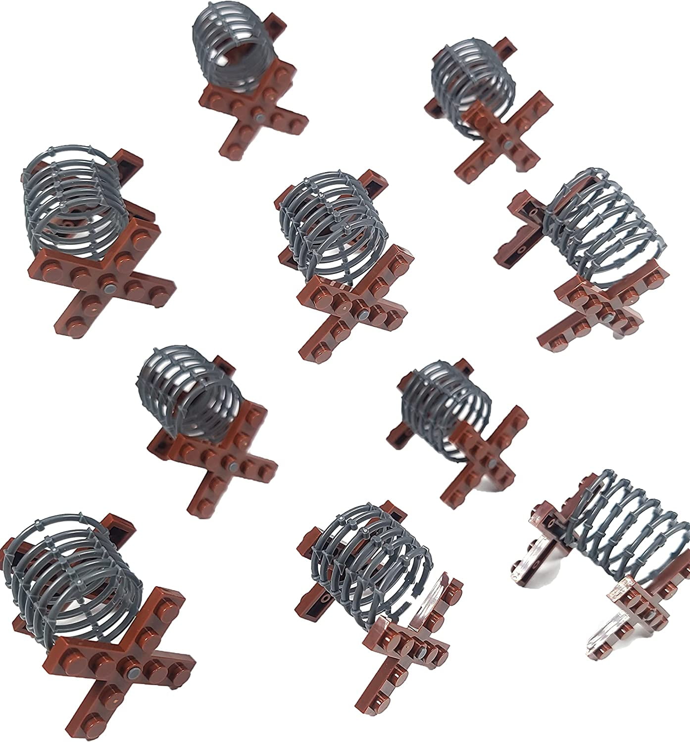 General Jim's Military Barbed Wire Building Blocks, WWII Defense Design ...