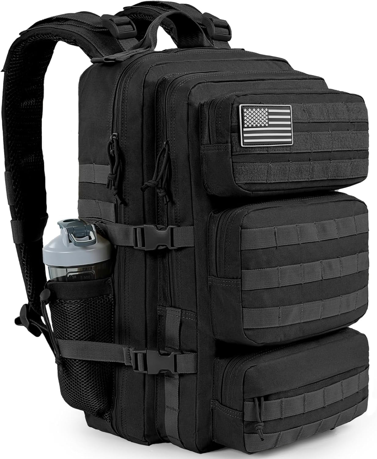 Military Tactical Backpack 50L Large Day Backpack for Men Molle Army 3 ...