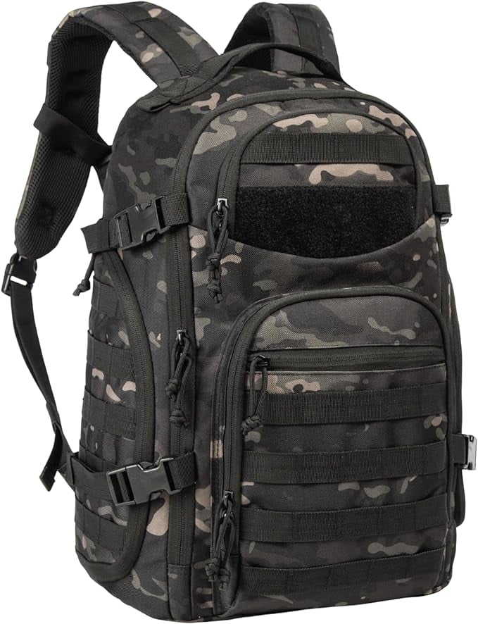 Military Tactical Backpack for Men, 35L Tactical Laptop Backpack ...