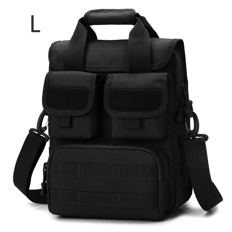 Military Tactical Bag Men Molle Messenger Shoulder Backpack Waterproof ...