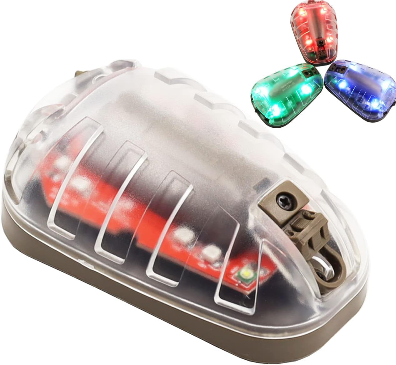 Military Tactical IR Strobe Helmet Light with Visible LED IFF Signal ...