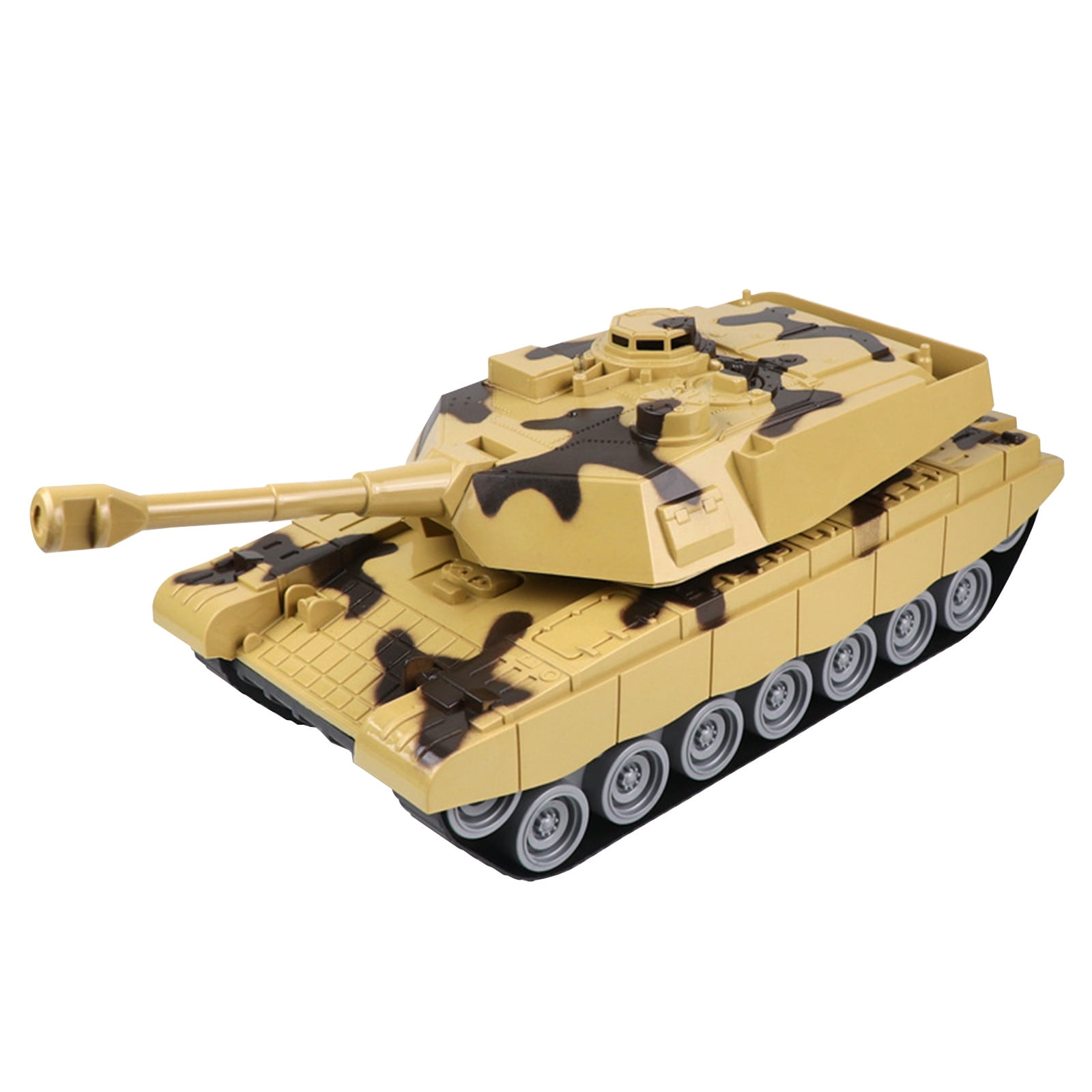 Military Tank Toy Car for Boys - 16.5 Inch Push & Go Inertia Vehicle ...