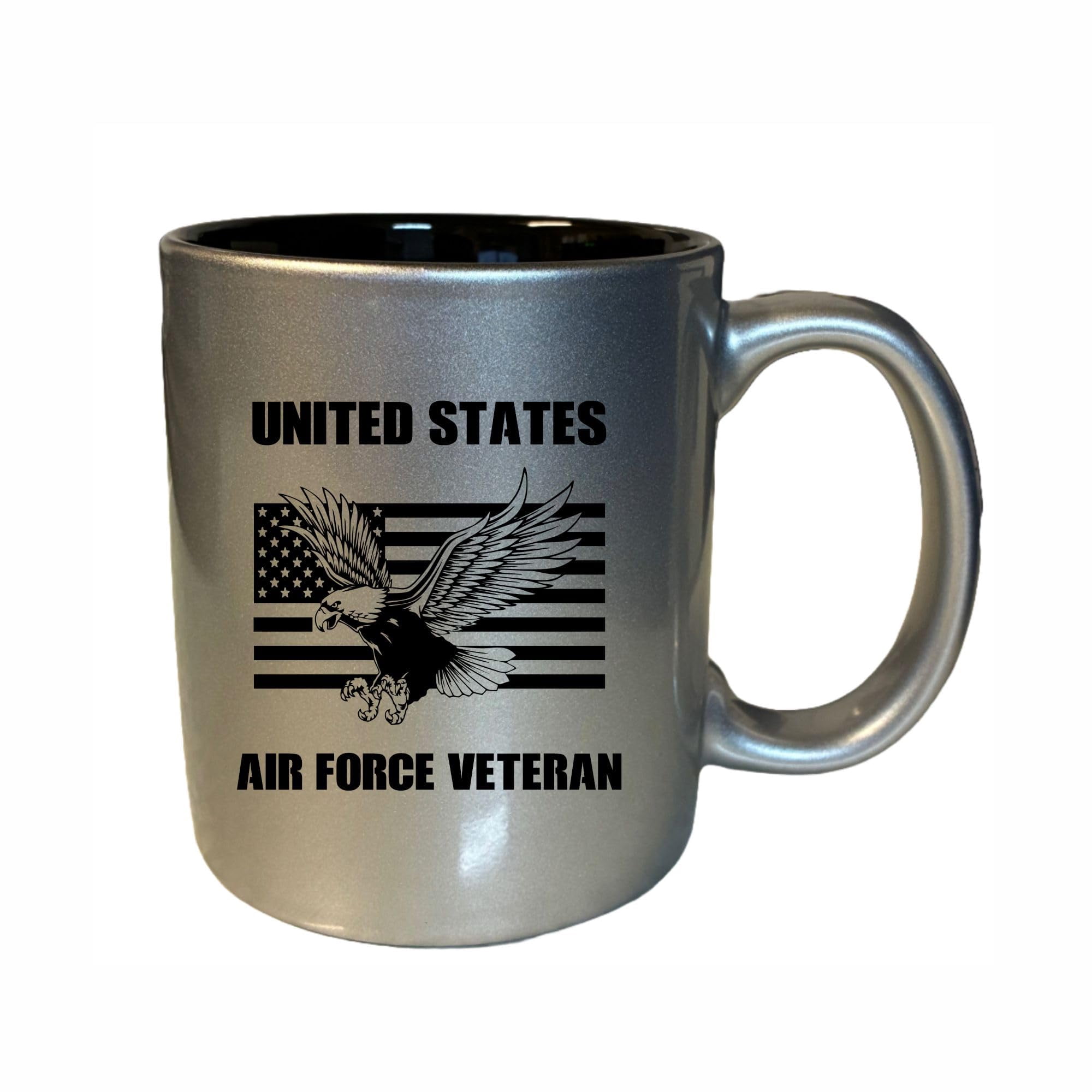 Military Themed Mugs, United States Air Force Veteran 11oz Ceramic Cup ...