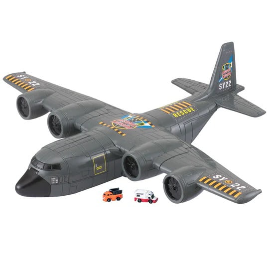 Military Transport Plane Play Set - 18" long - Walmart.com