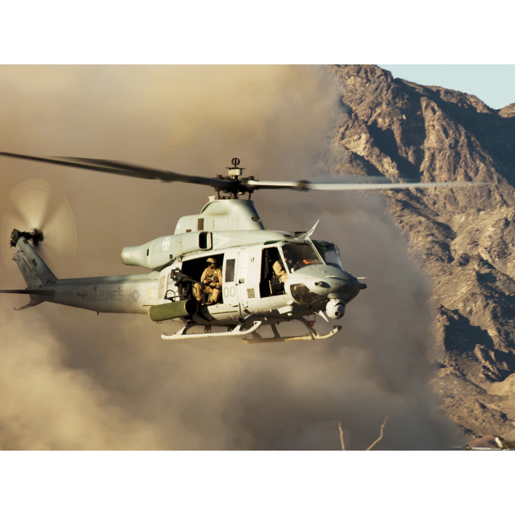 Military USA Marines Helicopter UH-1Y Venom Extra Large XL Wall Art ...
