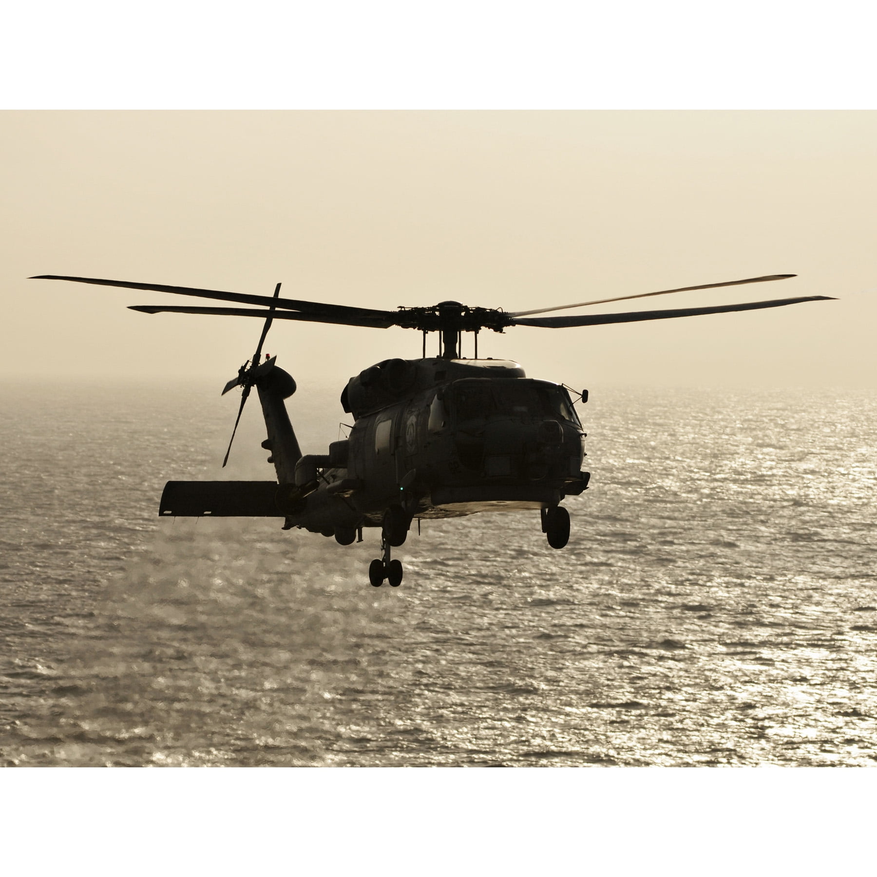 Military USA Navy SH-60F Seahawk Helicopter Photo Extra Large XL Wall ...