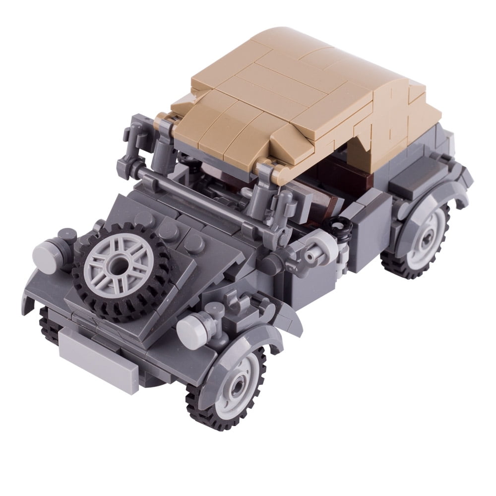 Military Vehicle Building Blocks WW2 Battle Sherman Tank soldiers ...