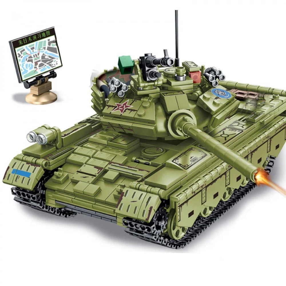 Military Vehicles Tank Sets SWAT Army City Police T34 Model Building ...