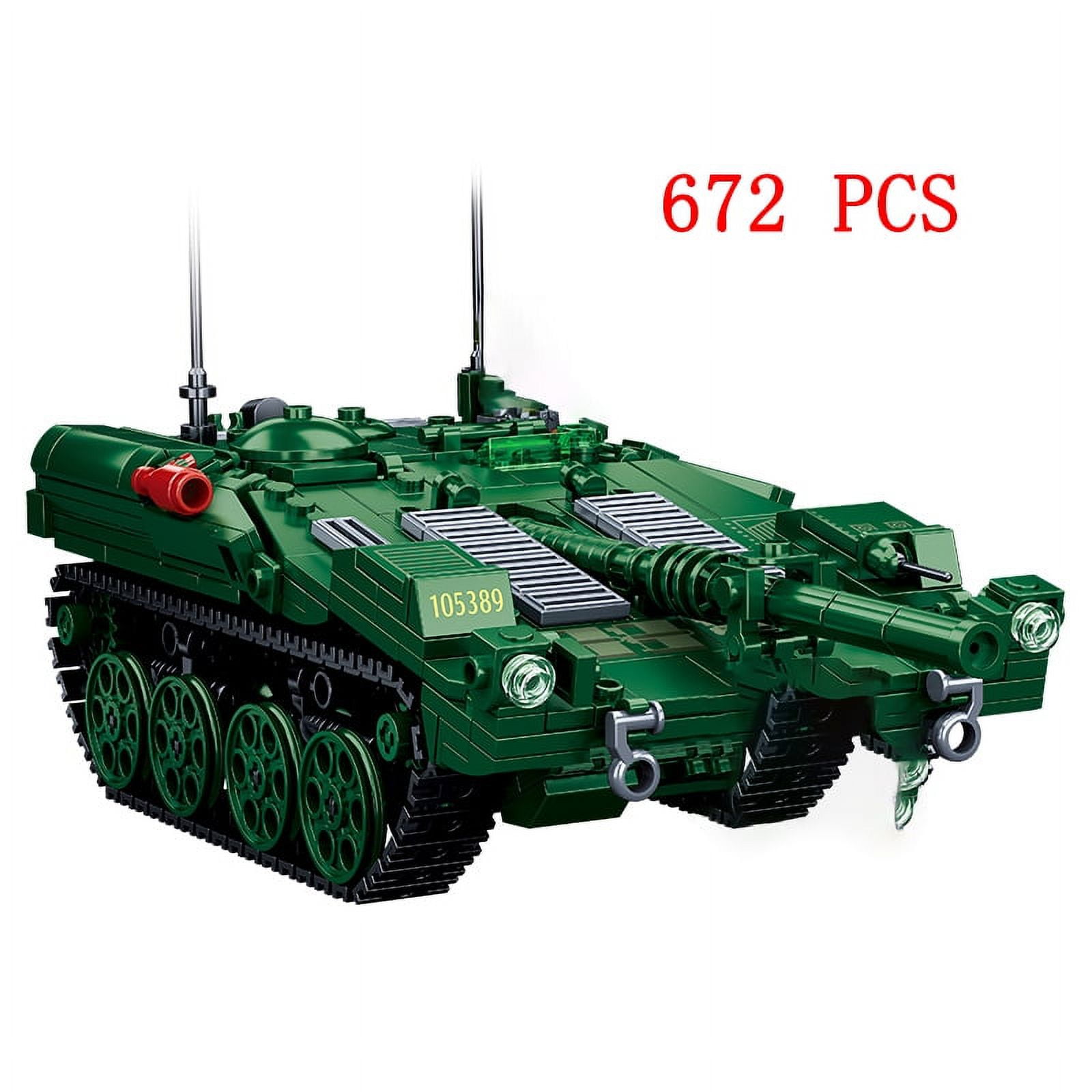Military Vehicles Tank Sets SWAT Army City Police T34 Model Building ...