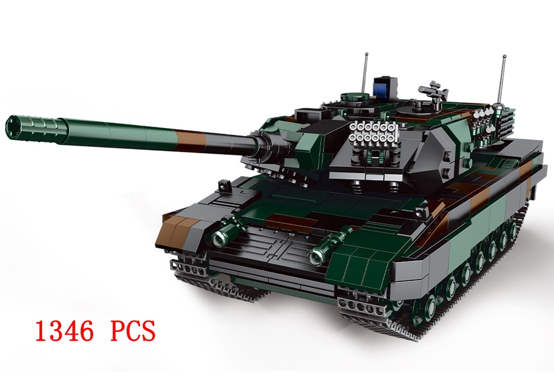 Military Vehicles Tank Sets SWAT Army City Police T34 Model Building ...