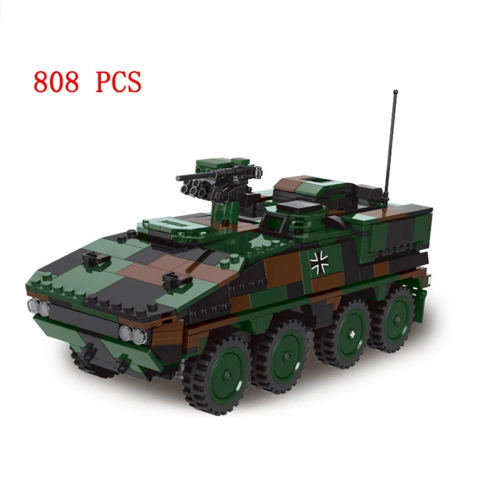 Military Vehicles Tank Sets SWAT Army City Police T34 Model Building ...