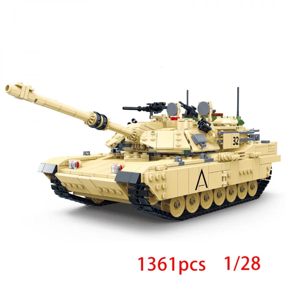 Military Vehicles Tank Sets SWAT Army City Police T34 Model Building ...