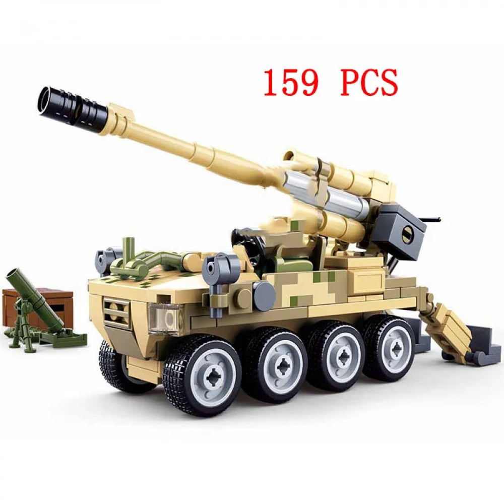 Military Vehicles Tank Sets SWAT Army City Police T34 Model Building ...