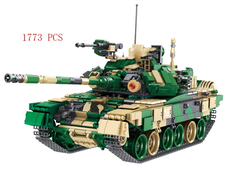 Military Vehicles Tank Sets SWAT Army City Police T34 Model Building ...