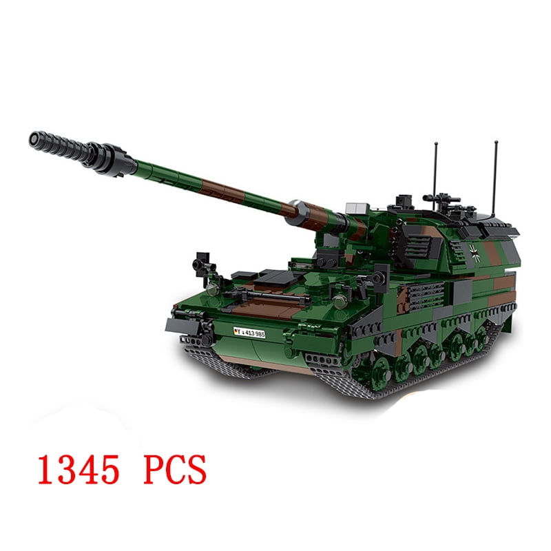 Military Vehicles Tank Sets SWAT Army City Police T34 Model Building ...