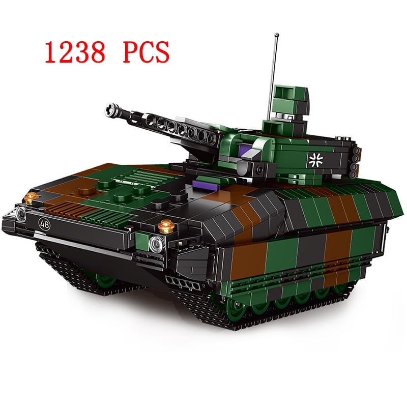 Military Vehicles Tank Sets SWAT Army City Police T34 Model Building ...