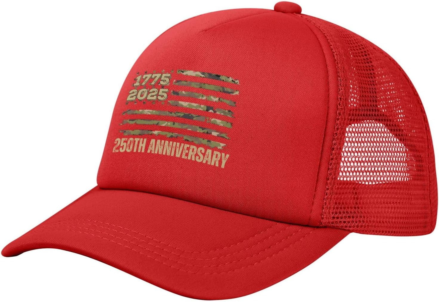 Military Veteran 250 Years Anniversary Baseball Hat 1775–2025 - Walmart.com