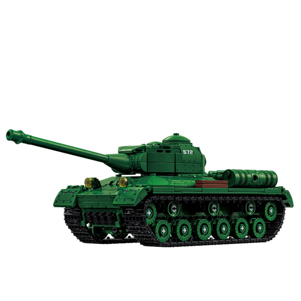 Military WW2 MOC Army Main Battle Tank Armored Vehicle Fighter Soldiers ...