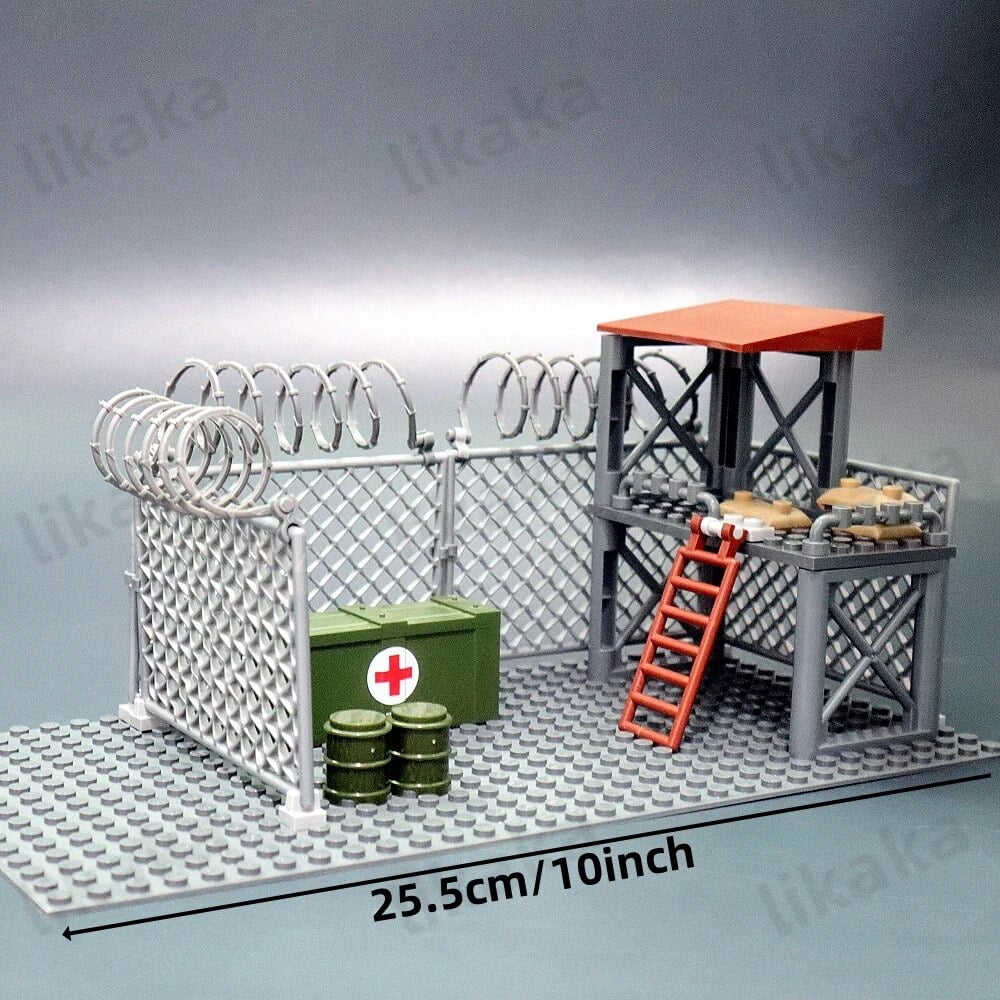 Military Weapons Base Building Blocks Toys Compatible Army Blocks ...