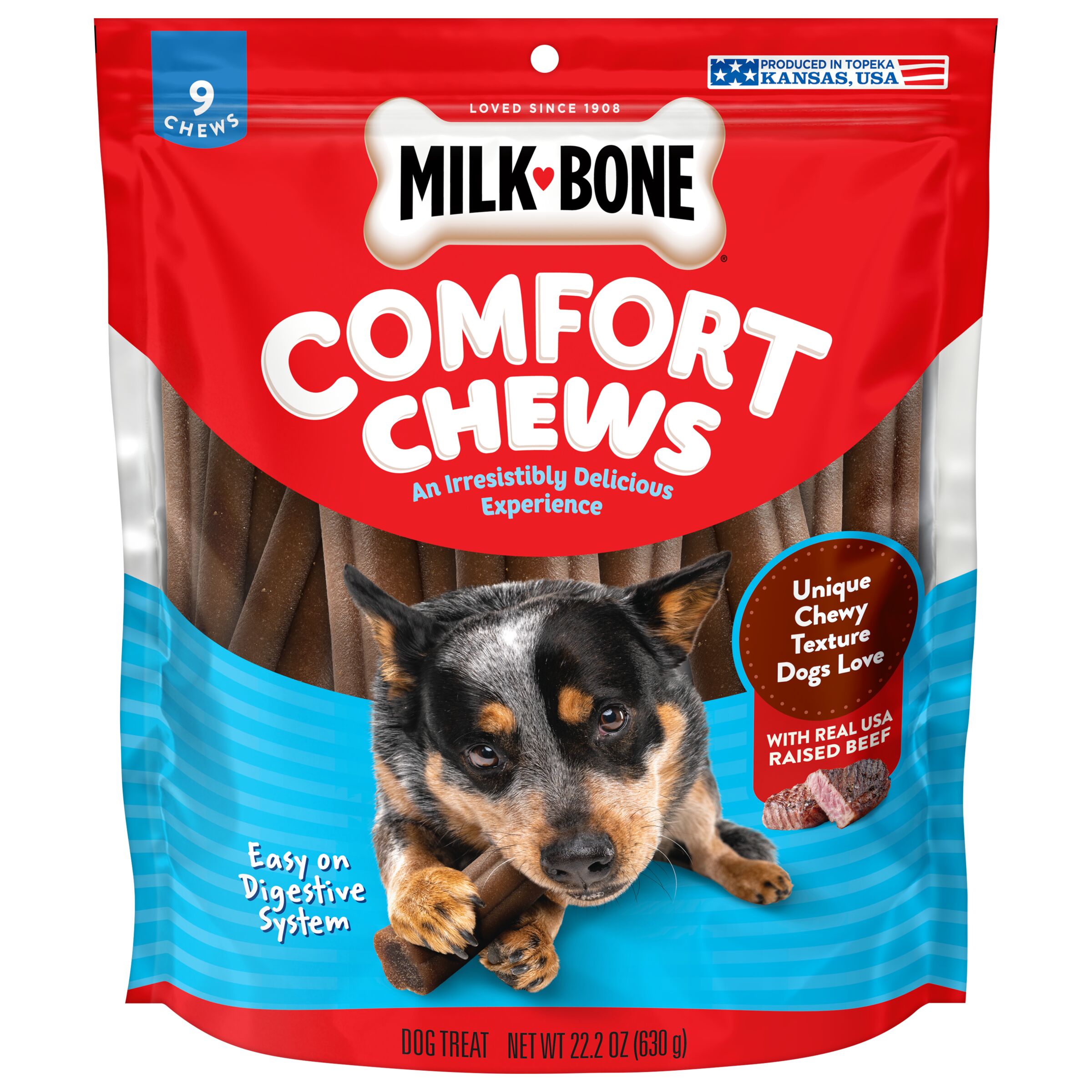 Milk-Bone Mini Comfort Chews, Dog Chews with Unique Chewy Texture and ...