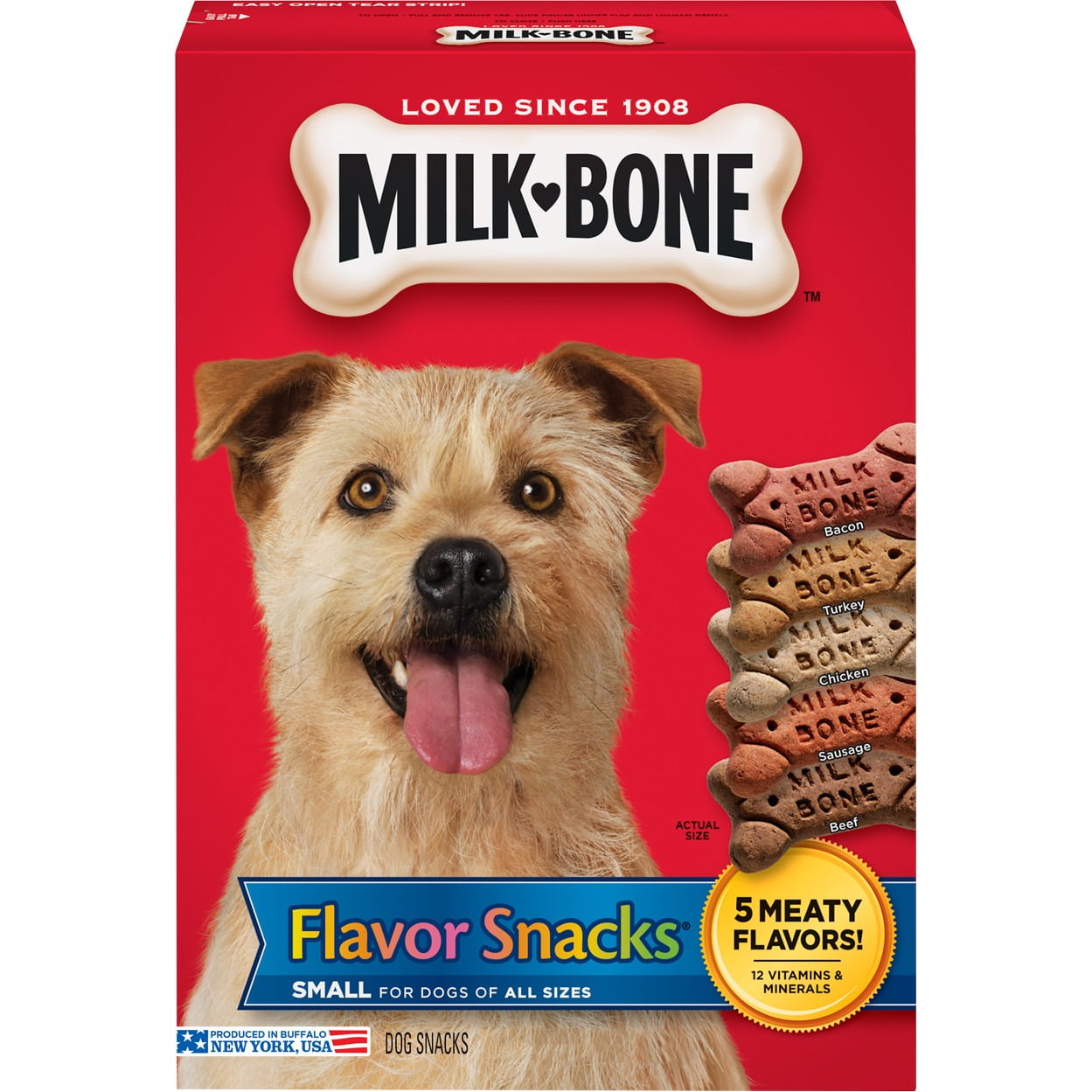 Milk-Bone Flavor Snacks Biscuit Dog Treat, 24 Oz. - Walmart.com