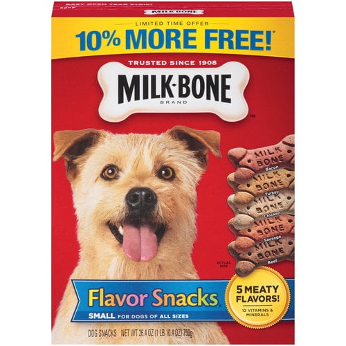Milk-Bone Flavor Snacks Small Dog Treat, 26.4 Oz. - Walmart.com
