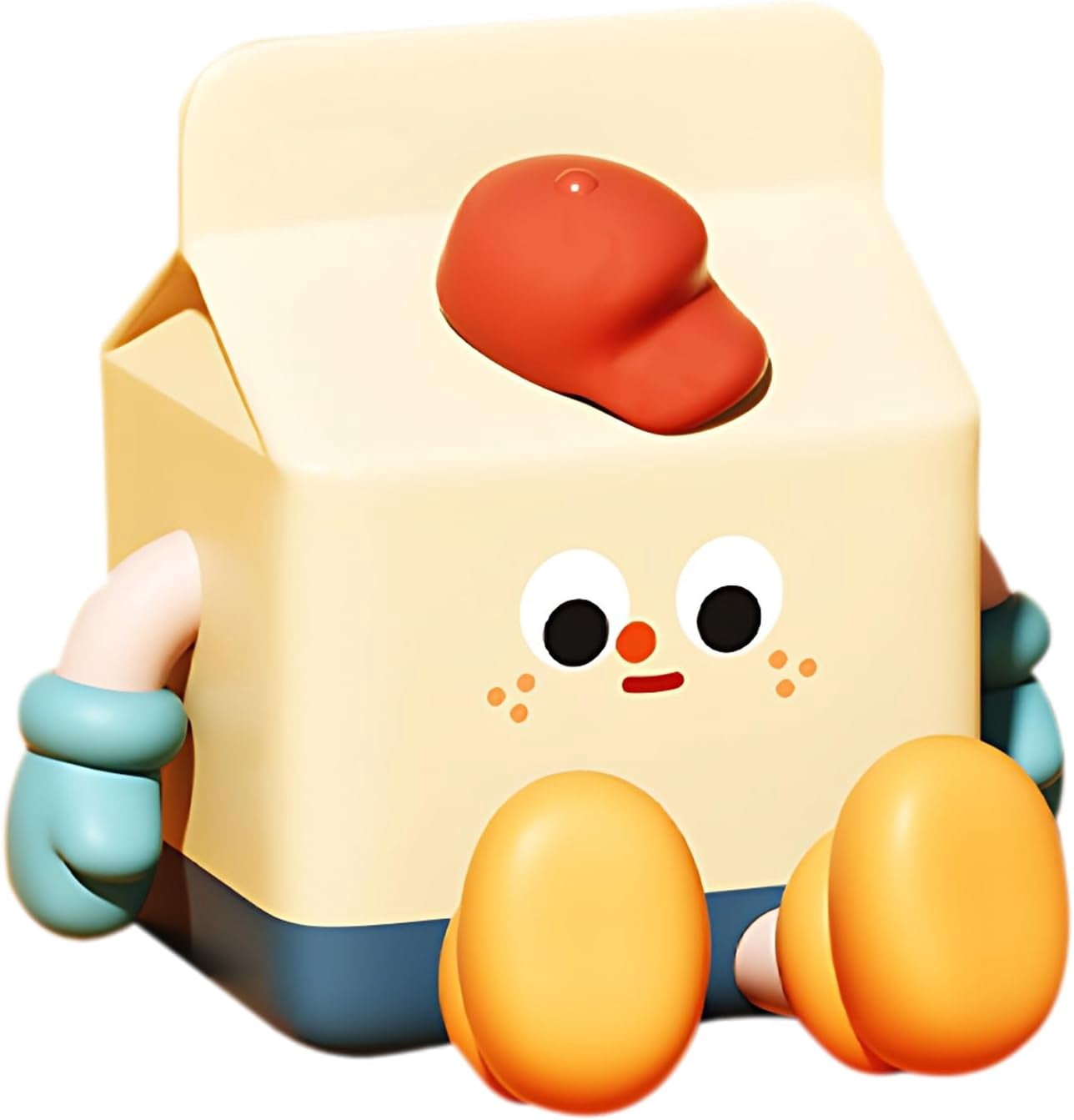 Milk Box Squishy Night Light, USB Rechargeable Silicone Night Light ...