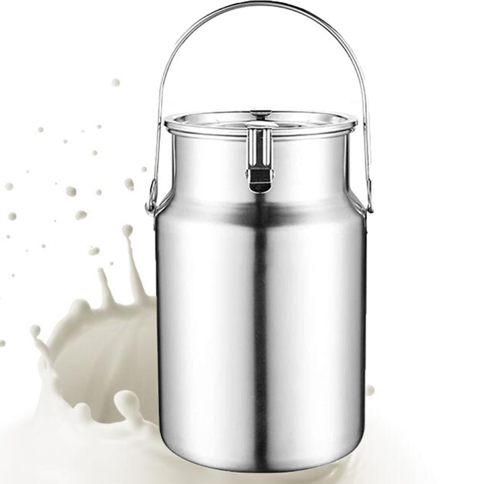 Milk Can, 3-10L Milk Jug Milk Transport Bucket with Faucet, 201 ...