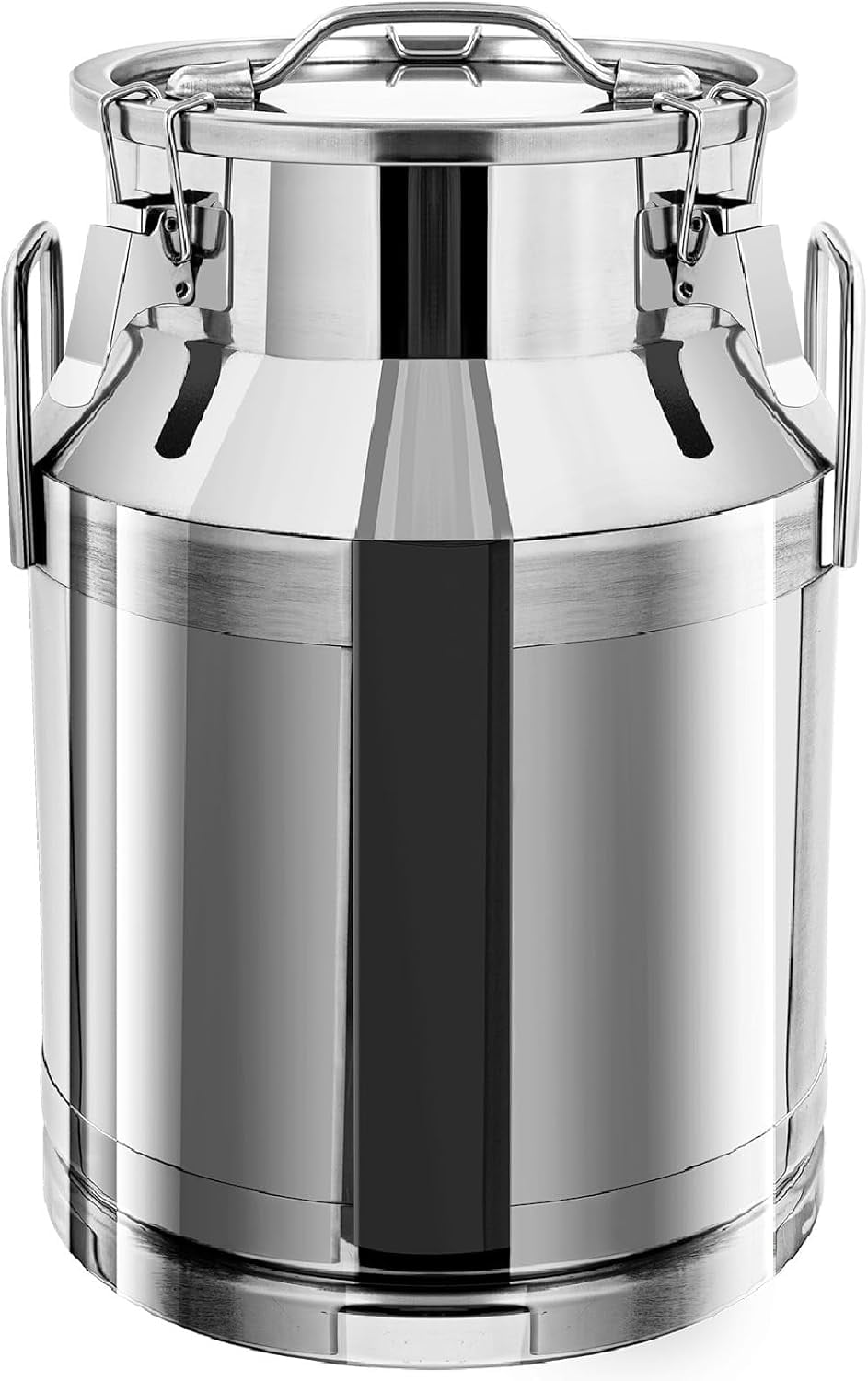 Milk Can 30L, Stainless Steel Milk Bucket With Lid, Metal Milk Jug Wine ...
