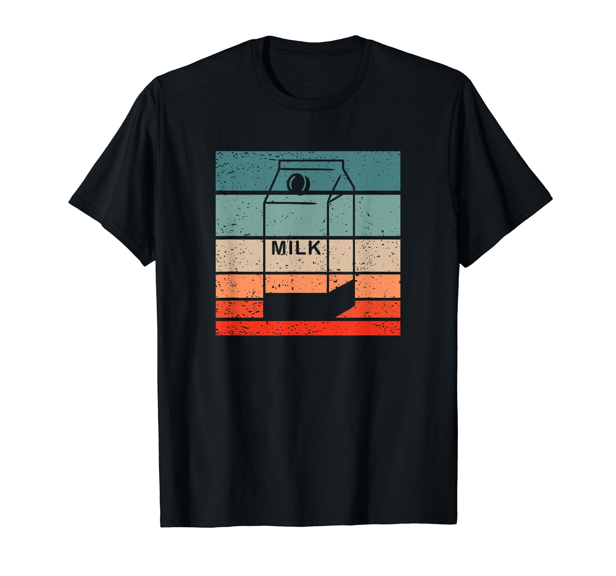 Milk Carton Retro Style Vintage T-Shirt - Walmart.com