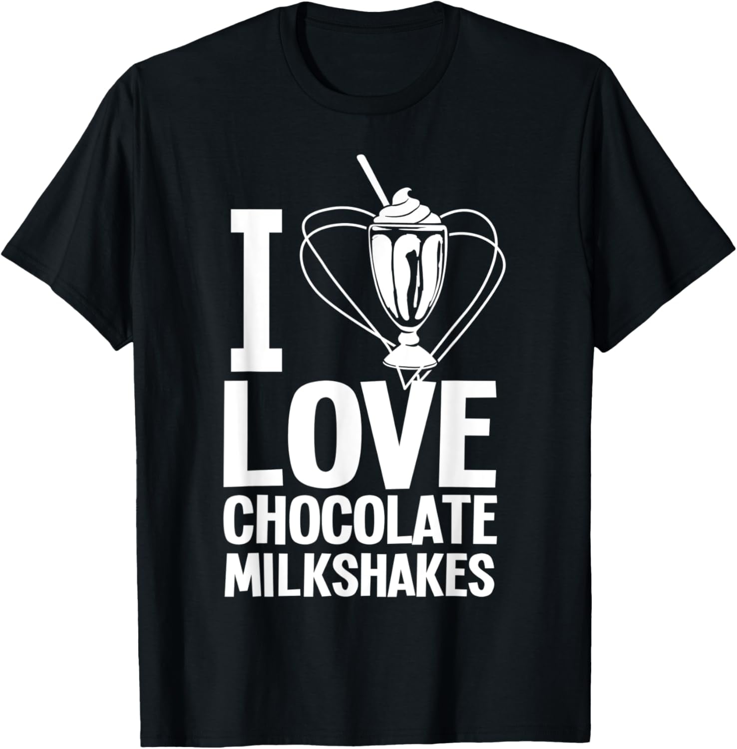 Milk Choco Shake Drink T-Shirt - Walmart.com
