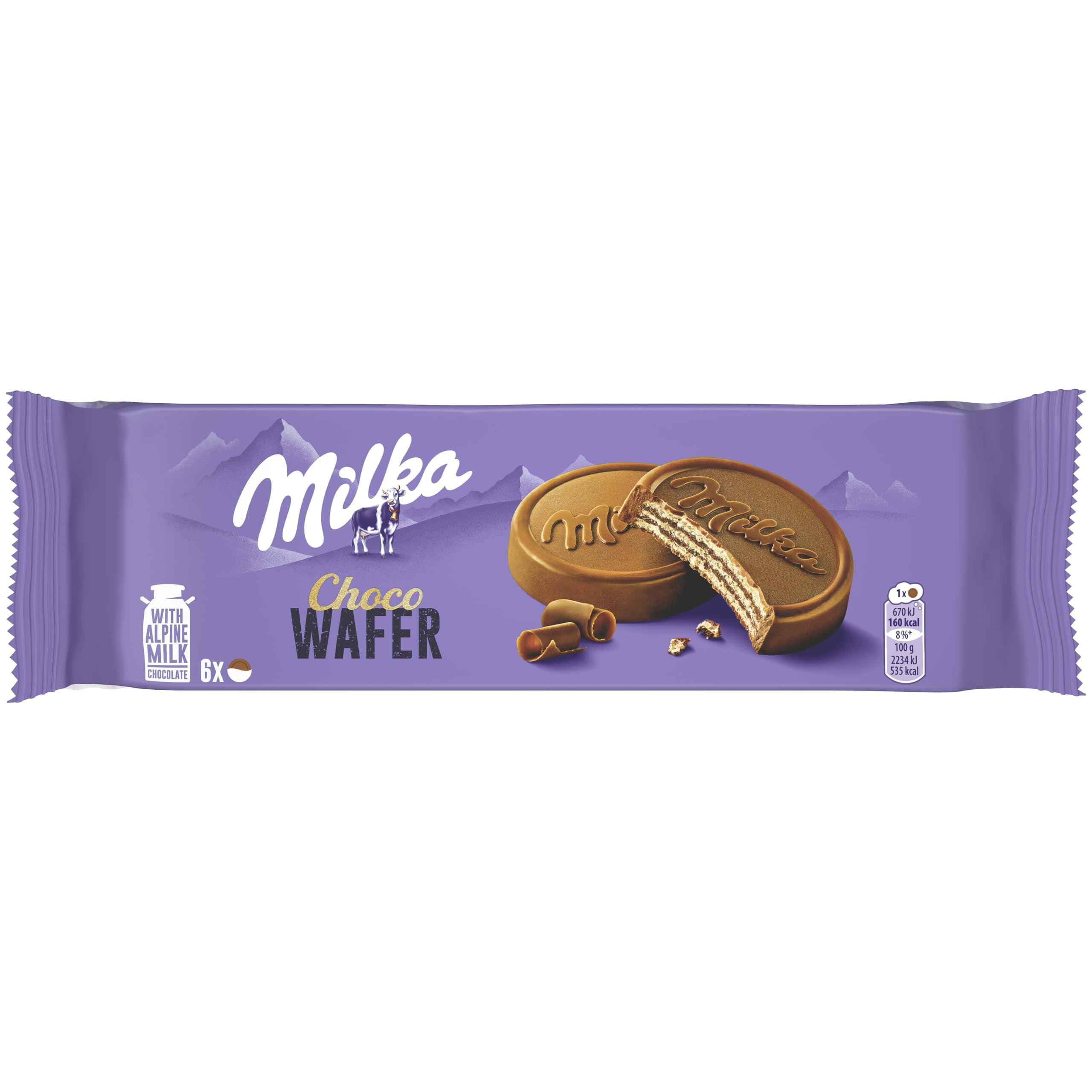 Milk Choco Wafers (180 XEF1 gram) [PACK OF 1] - Walmart.com
