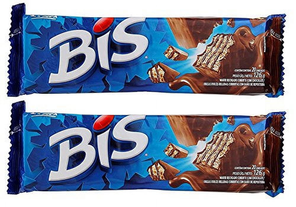 Milk Chocolate Bis - Box W/ 20 Units - 4.9Oz | Chocolate Leite Bis ...