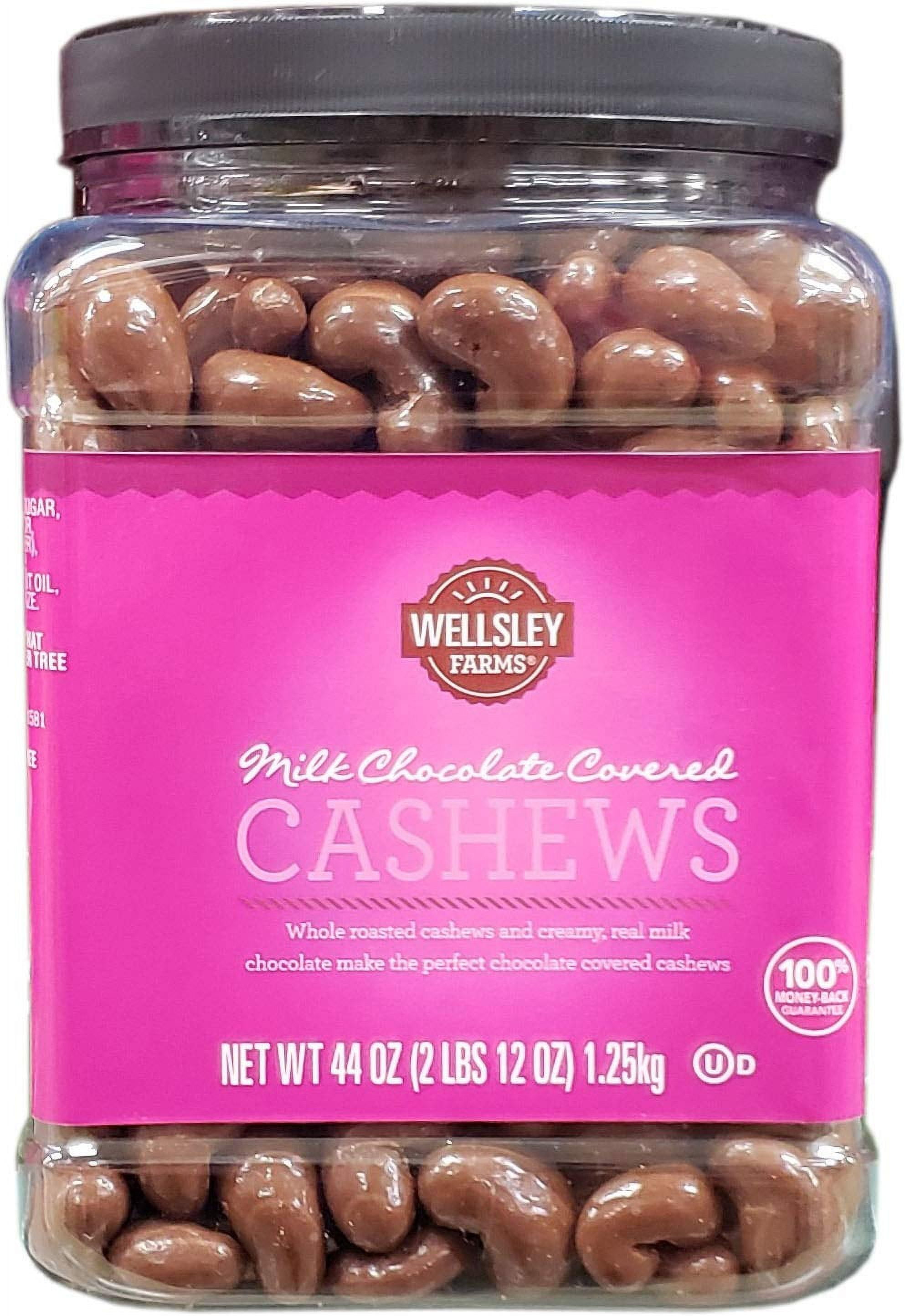 Milk Chocolate Covered Cashews, 44 Oz.,, () - Walmart.com