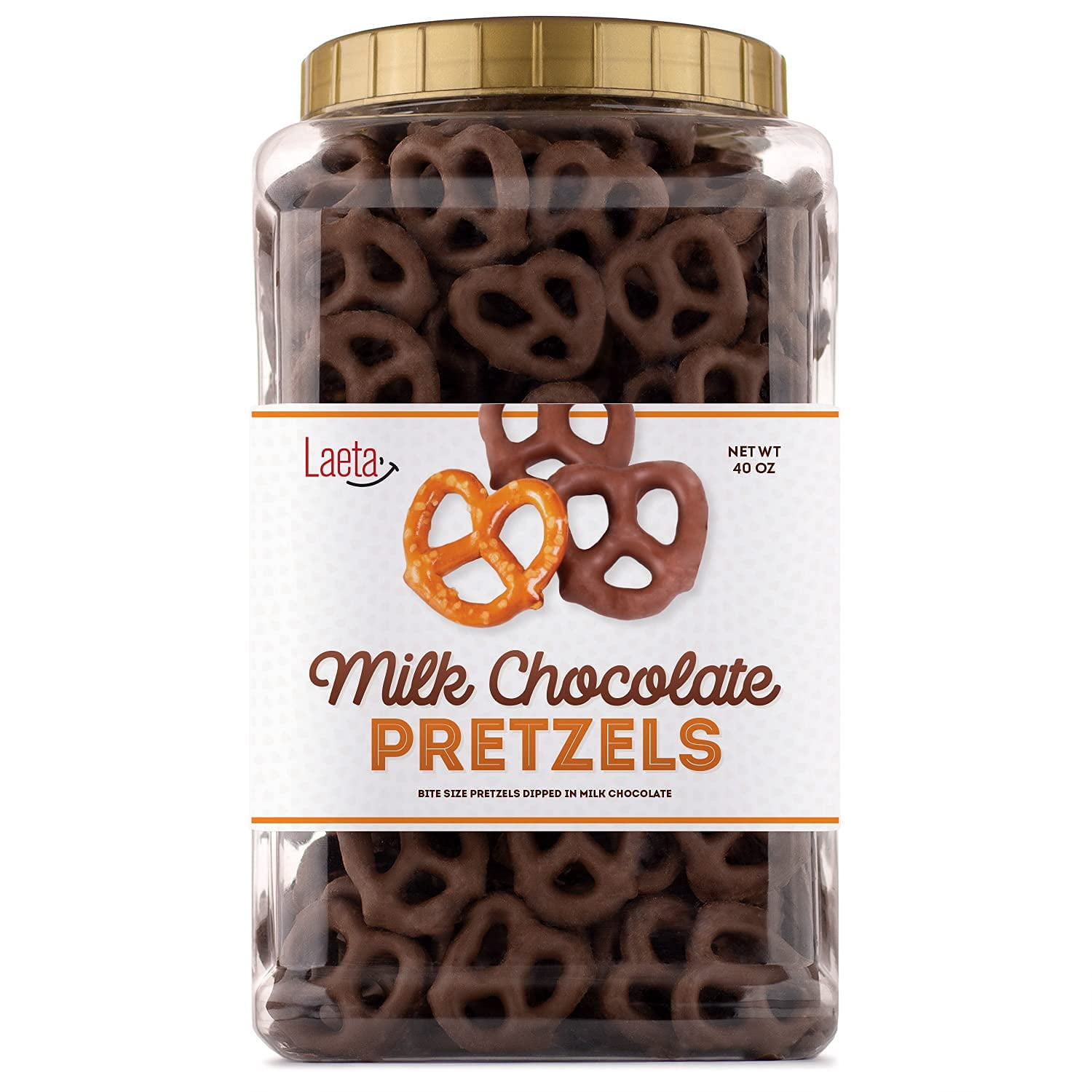 Milk Chocolate Covered Pretzels, Salted Pretzels in Smooth Milk ...