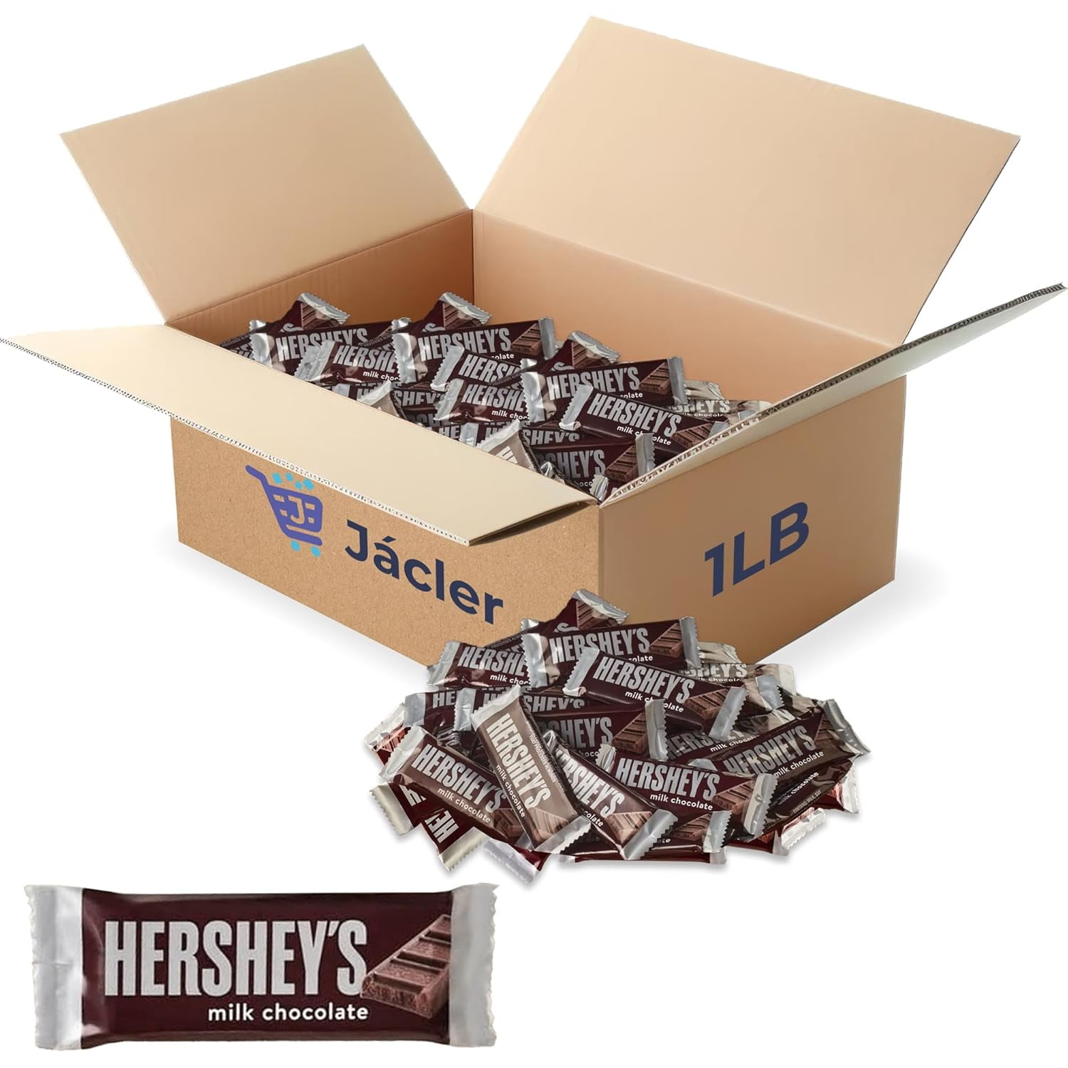 Milk Chocolate Fun Size Candy - Individually Wrapped Pieces – Bulk ...