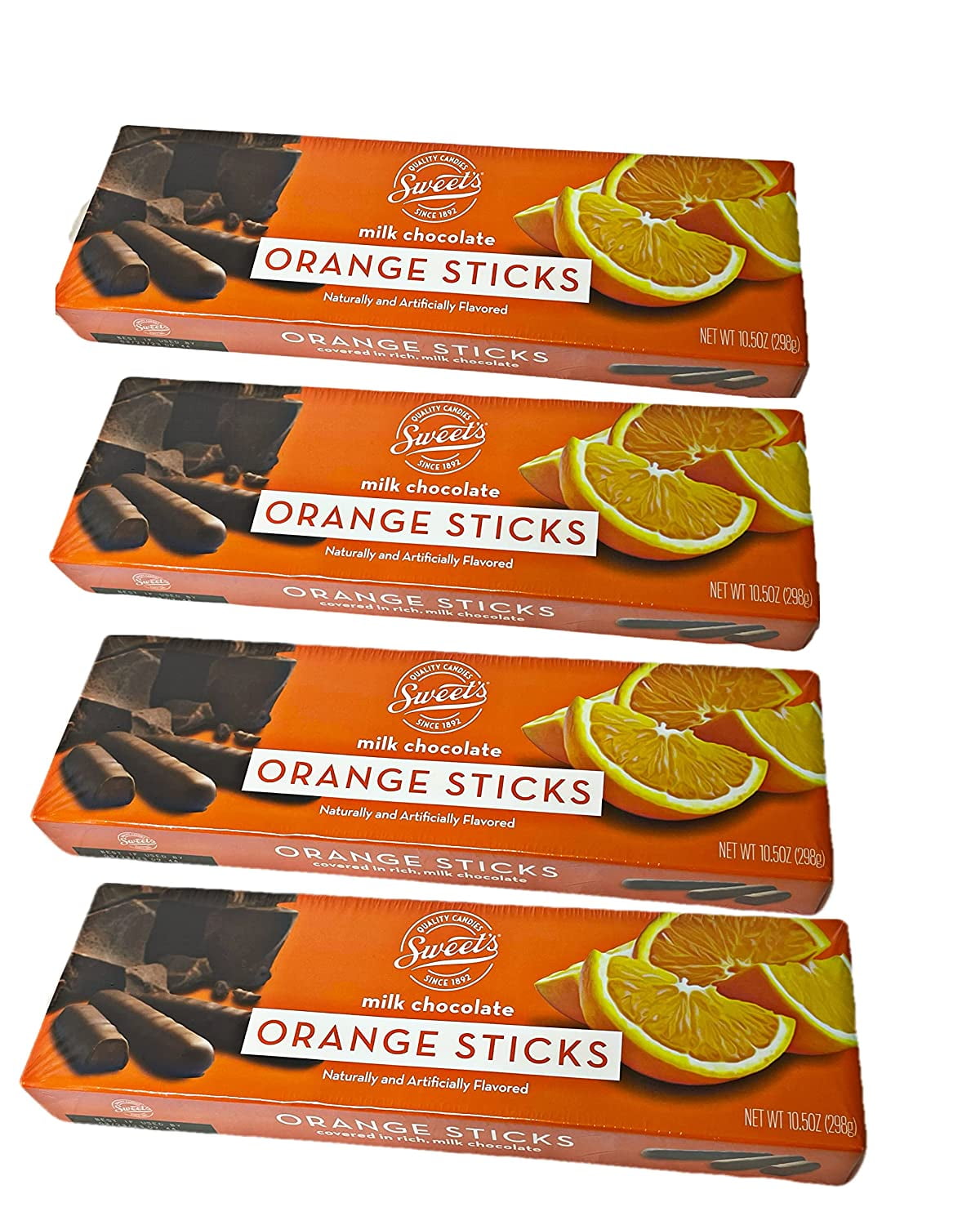 Milk Chocolate Orange Sticks - Gourmet Chocolate Covered Sticks ...