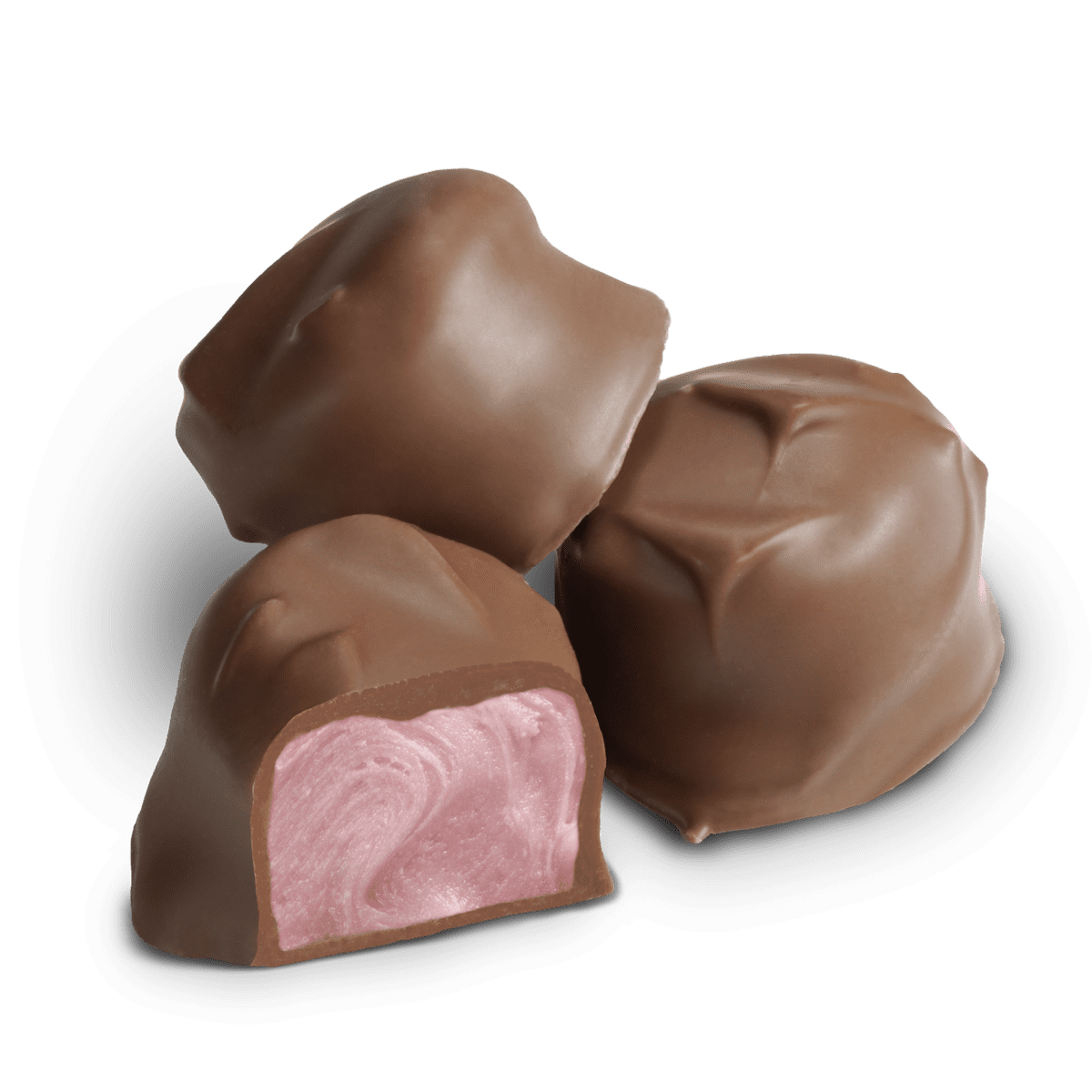 Milk Chocolate Raspberry Creams 1 lb. Box - Walmart.com