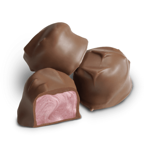 Milk Chocolate Raspberry Creams 1 lb. Box - Walmart.com