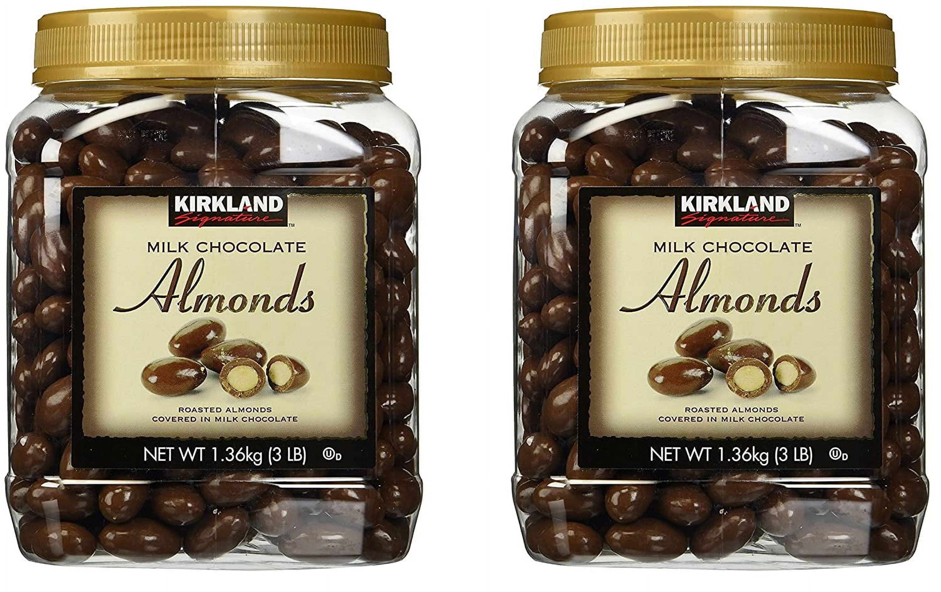 Milk Chocolate Roasted Almonds 3 LBS ( Oz) Jar, 2 Pack - Walmart.com