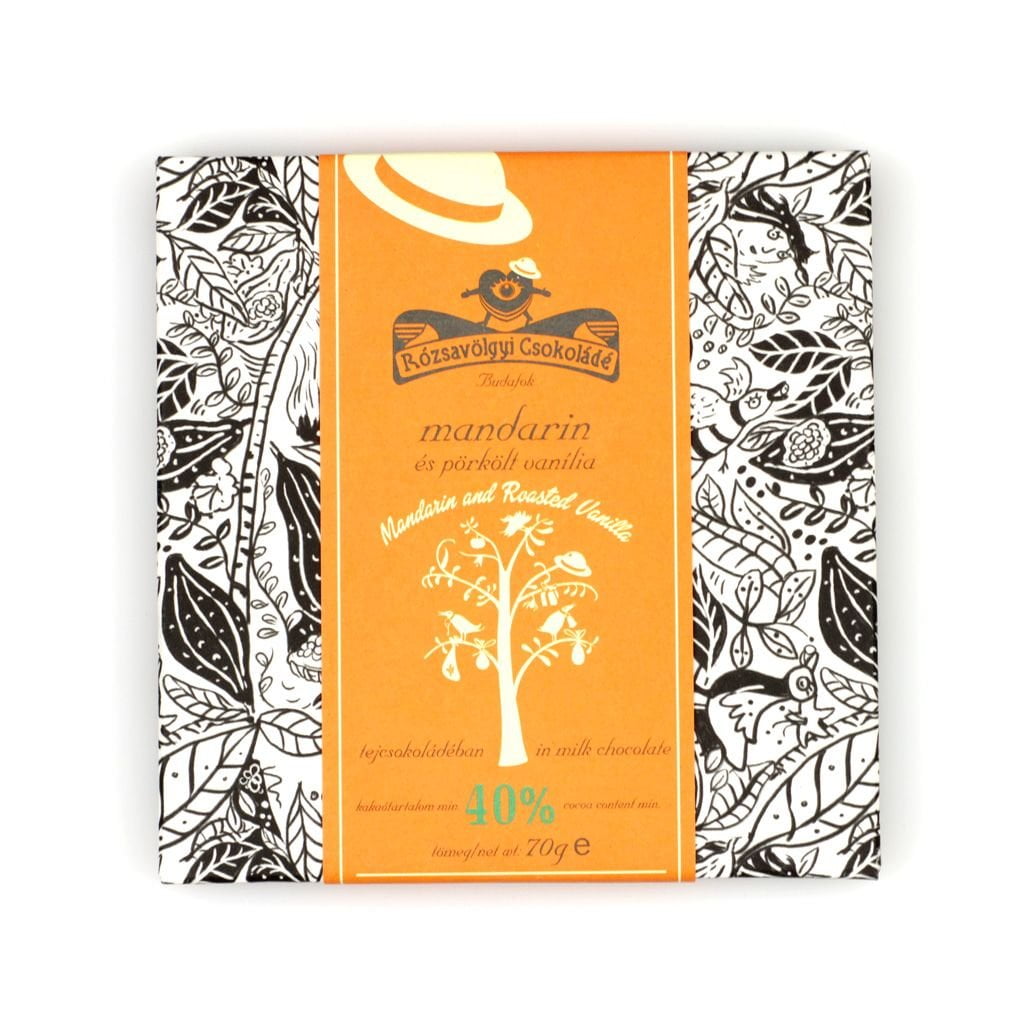 Milk Chocolate w/Mandarin 40%, 70g - Walmart.com
