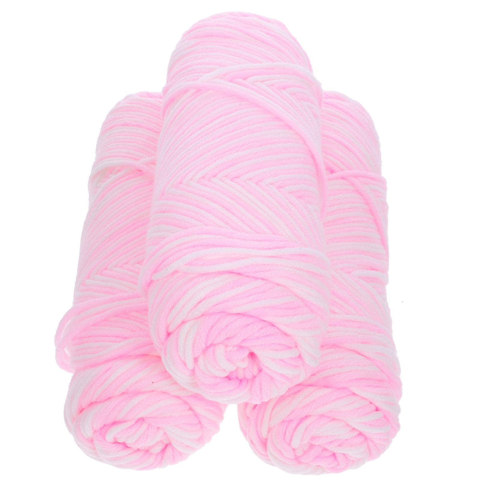 Milk Cotton Thread Professional Yarn 3 Pcs Worsted Crochet Needles ...