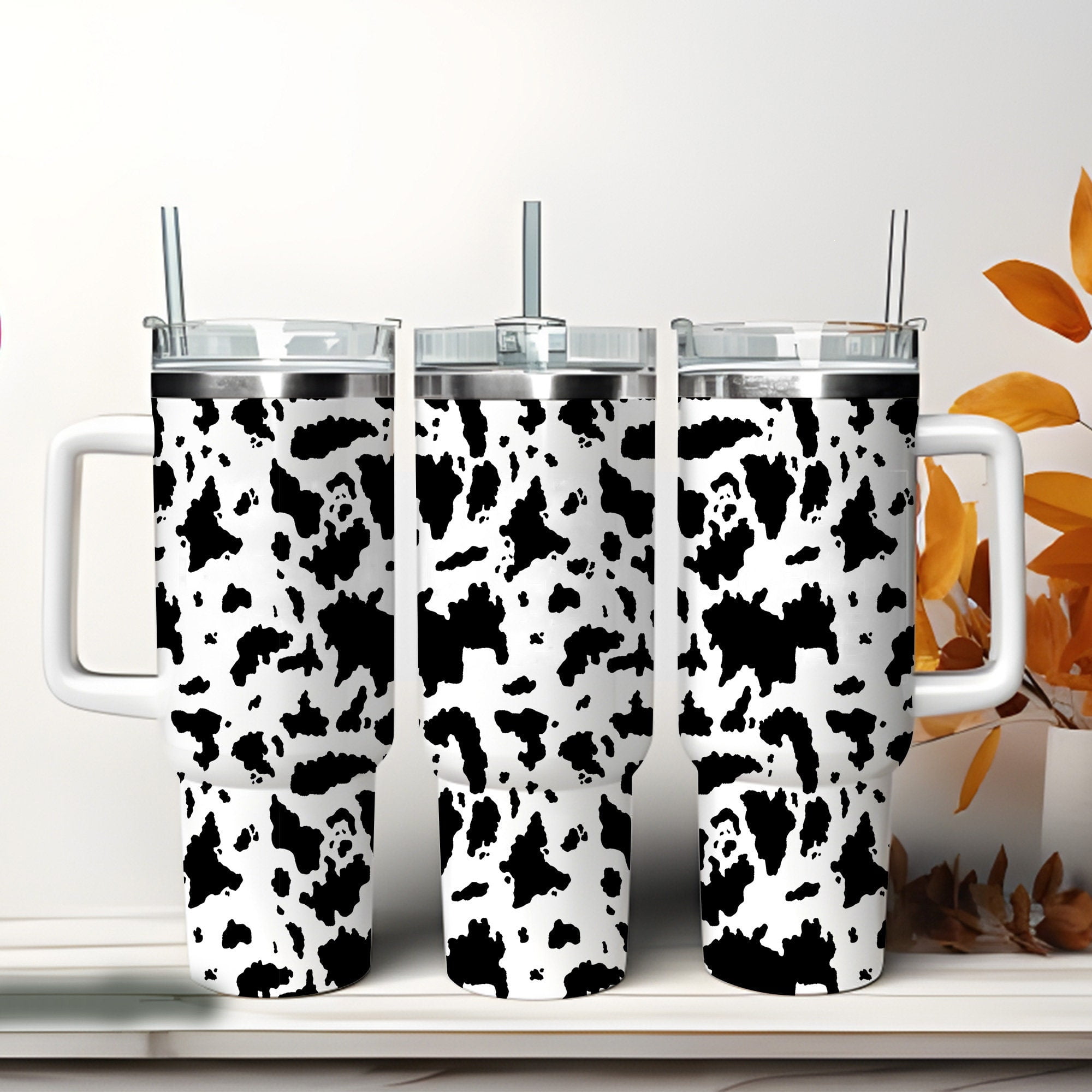 Milk Cows Print Custom Tumbler 40oz, Milk Cows Tumbler 40oz - Walmart.com