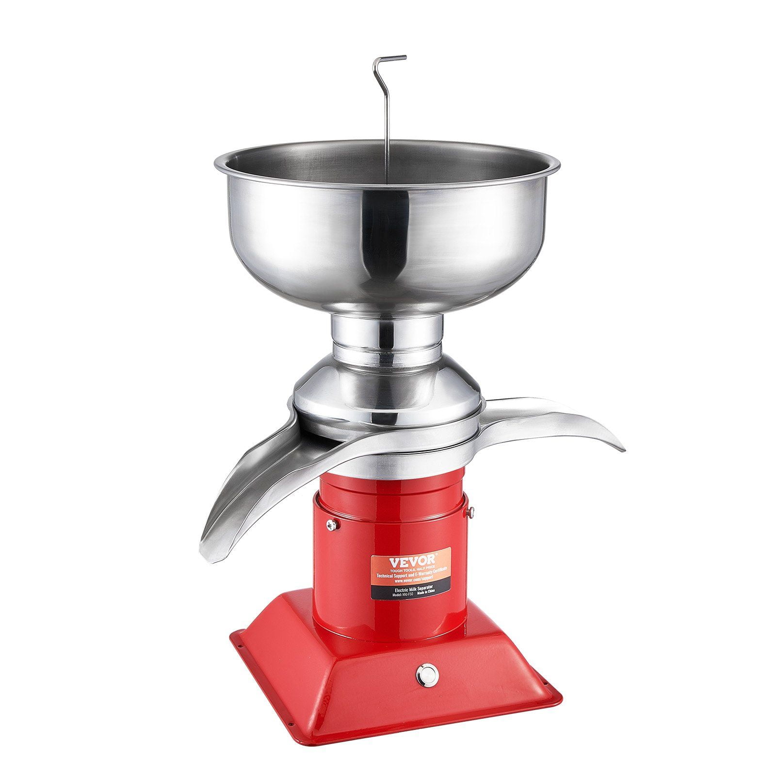 Milk Cream Centrifugal Separator, 304 Stainless Steel Electric Cream ...