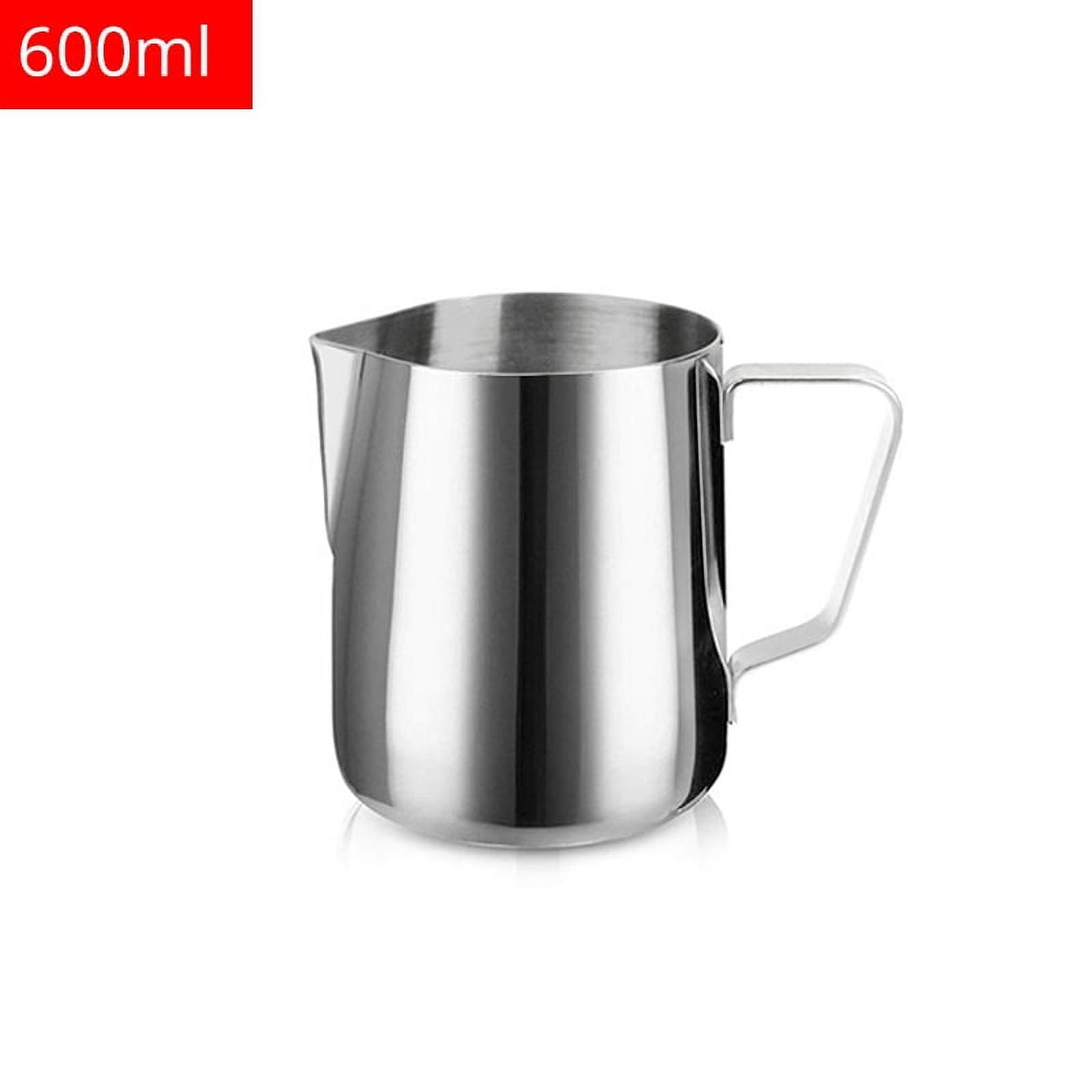 Milk Creamer Frothing Pitcher Stainless Steel, 350/600/1000/1500ml ...