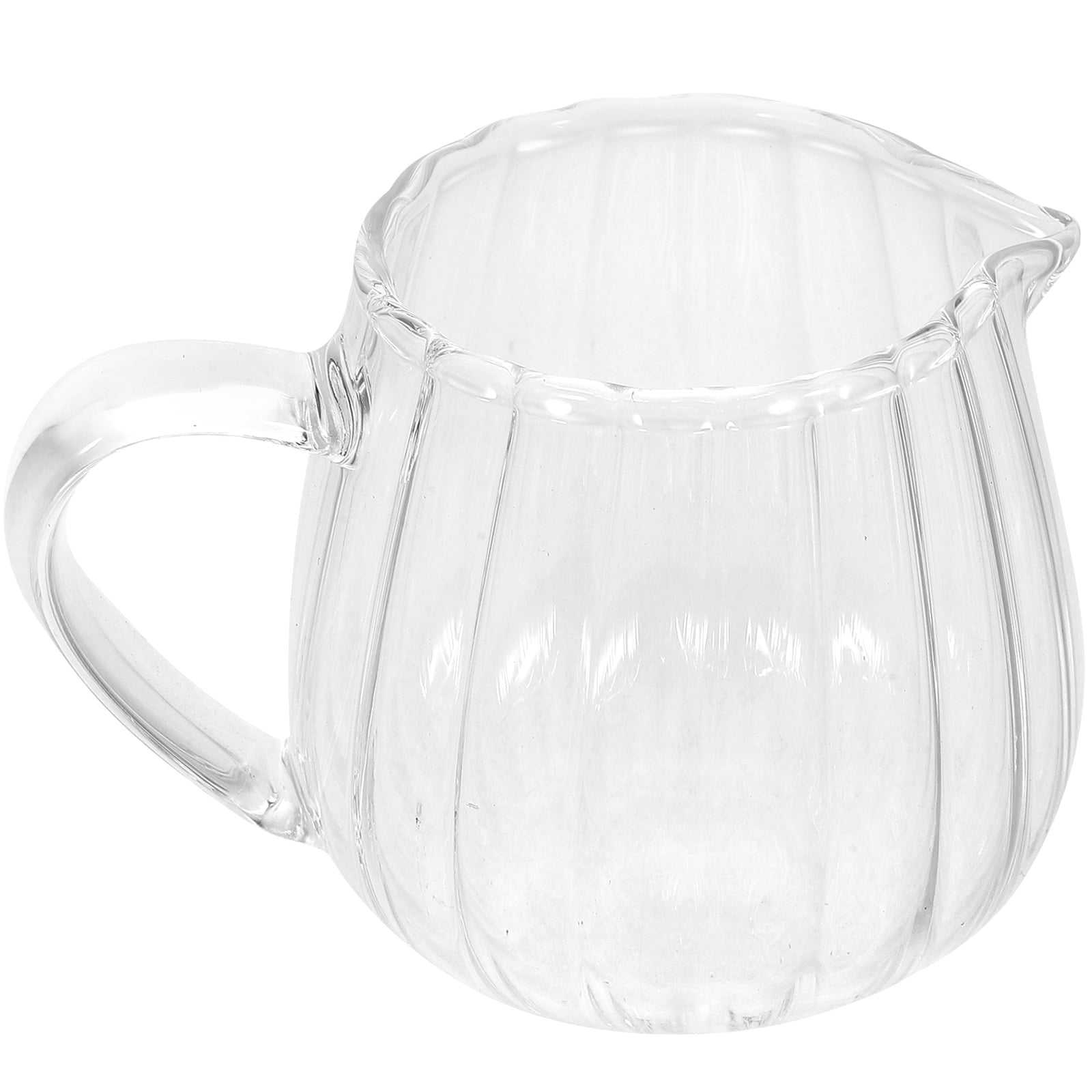 Milk Cup Creamer Container for Refrigerator Glass Coffee Pot Salad ...