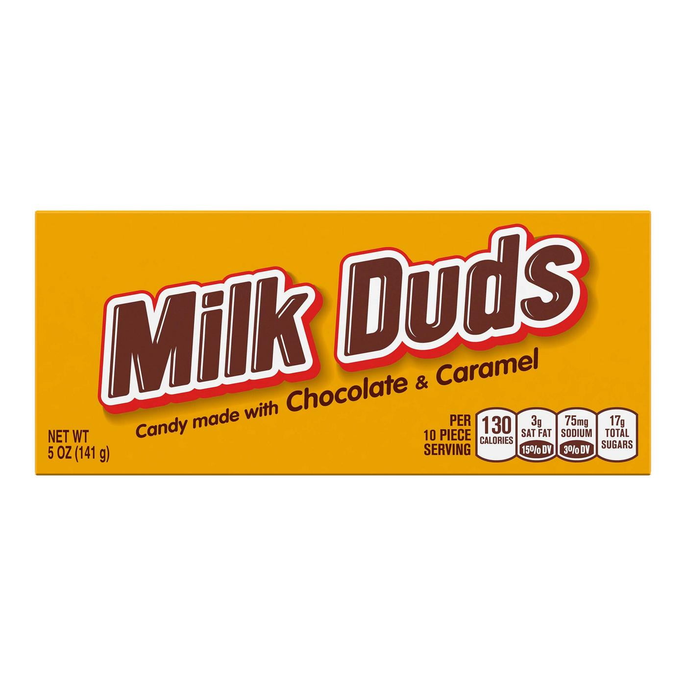 Milk Duds, Chocolate & Caramel Candy Theater Box, 5 oz - Walmart.com
